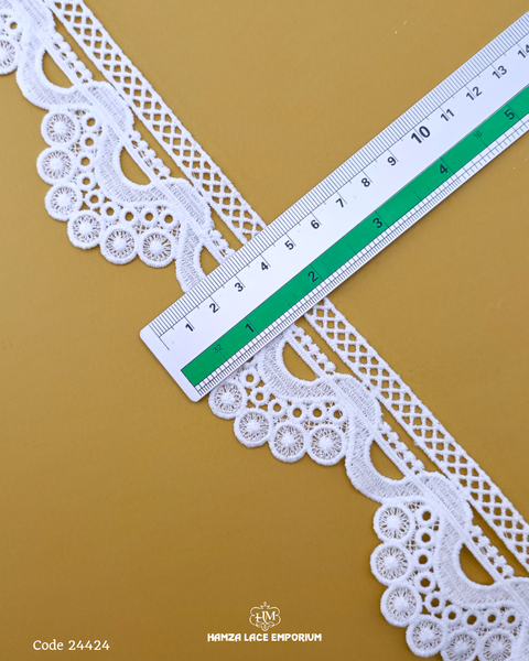 Edging Milky Lace 24424 – Hamza Lace