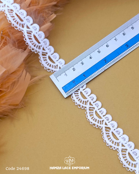 Edging Milky Lace 24698 – Hamza Lace