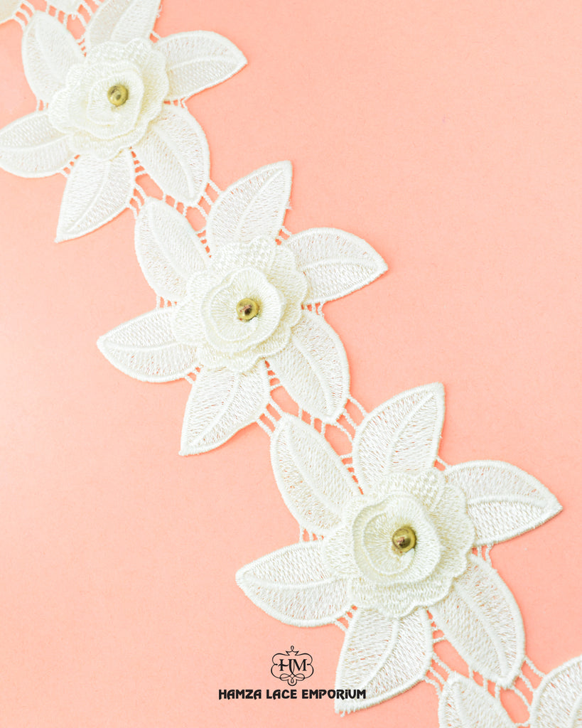 Center Tilla Flower Lace 22886 – Hamza Lace