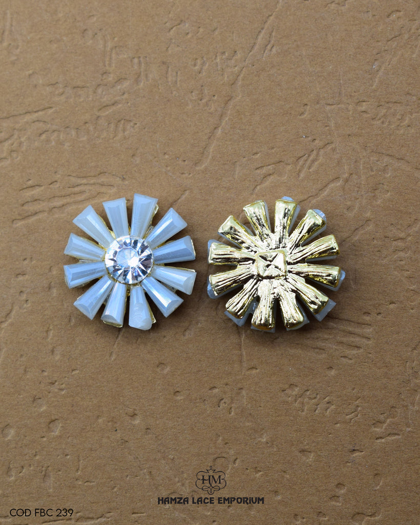 Fancy Button 239FBC – Hamza Lace