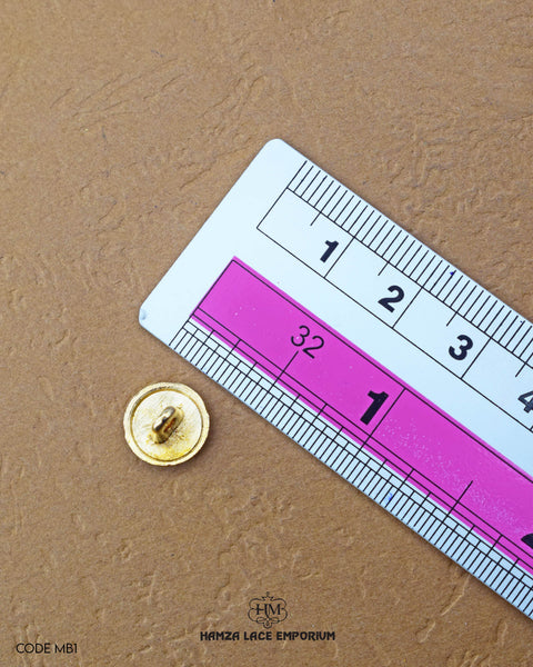 Golden Meta Button MB1 – Hamza Lace